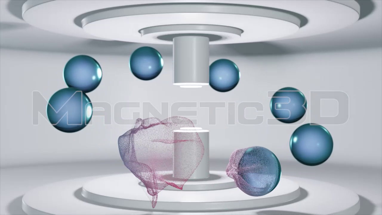 Dissolving Spheres – L | Magnetic3D